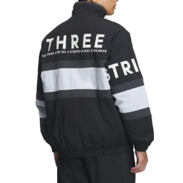 Adidas Wording Pack Loose Fit Mesh-lined Woven Jacket