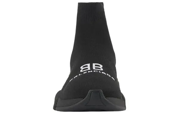 Balenciaga Recycled Speed Sock Sneakers - Black