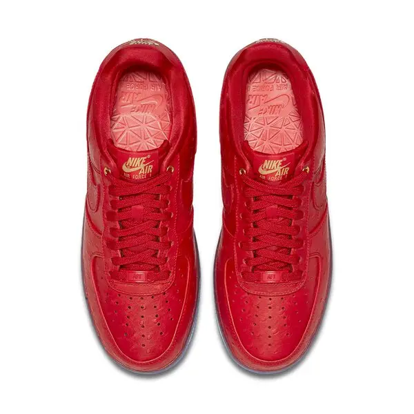 Nike Force 1 Cmft Lux Low Ostrich Sneakers