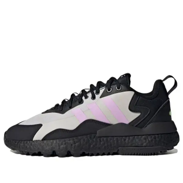 Adidas Originals Nite Jogger Winterized Sneakers - Black/white/pink