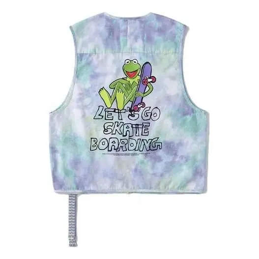 LI-NING X Disney Graphic Print Vest - Blue/purple/white