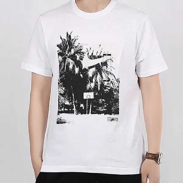 Nike Stadium Printing Round Neck Short Sleeve