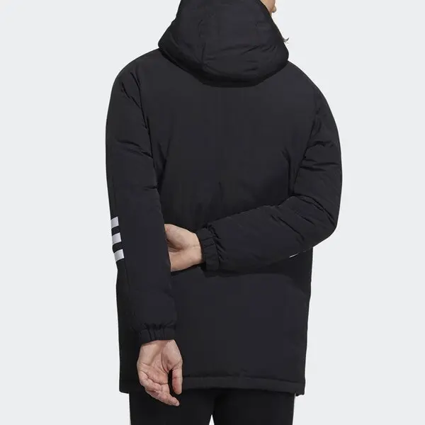 Adidas Mid-length Hooded Down Jacket