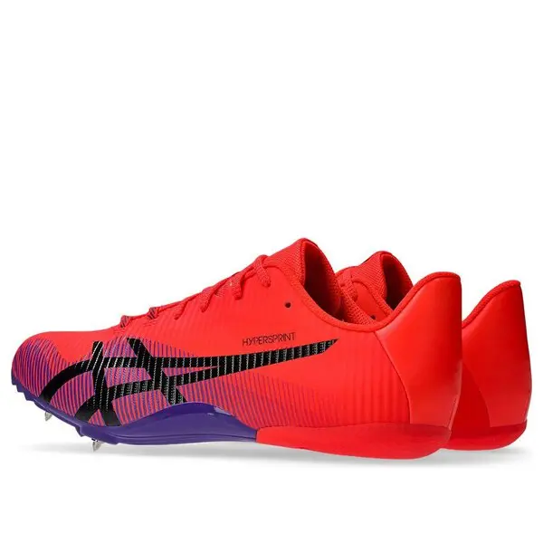 Asics Hyper Sprint Athletic Shoes - Flash Red/black