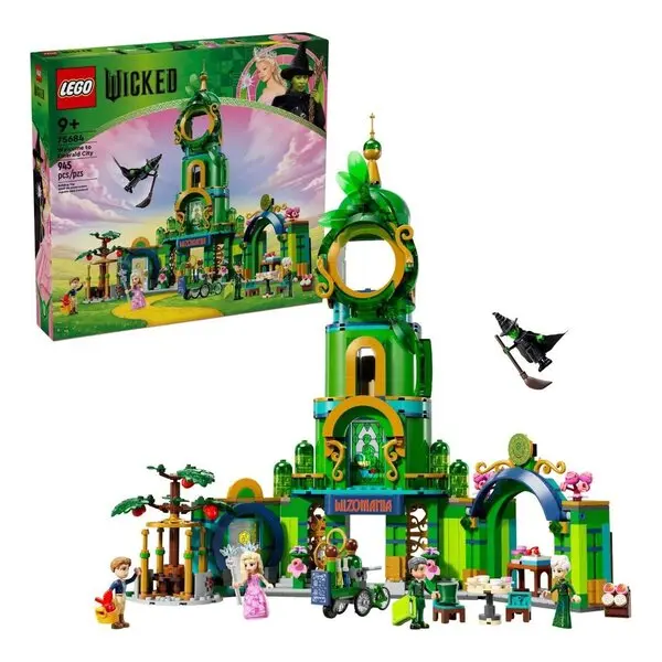 Lego Wicked Welcome To Emerald City 75684 Building Toy - Muti-color