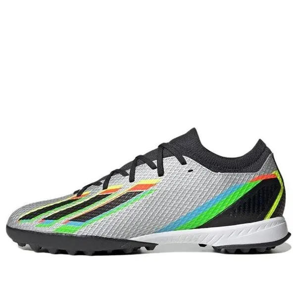Adidas X Speedportal.3 Tf Athletic Cleats - Silver/black/yellow