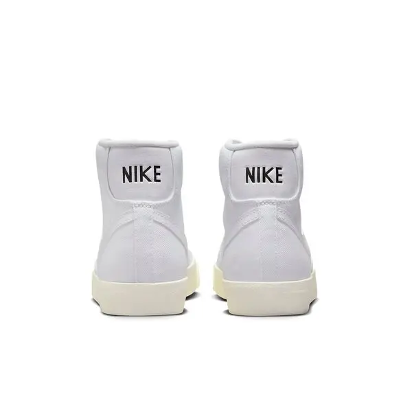Nike Blazer Mid '77 Canvas High Top Sneakers - White/sail