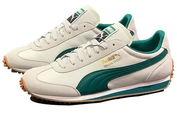 PUMA Whirlwind Classic Sneakers - Khaki/green/white