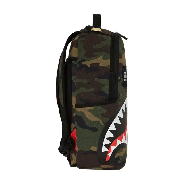 SPRAYGROUND Shark Central Camo Dlxs Backpack - Multicolor