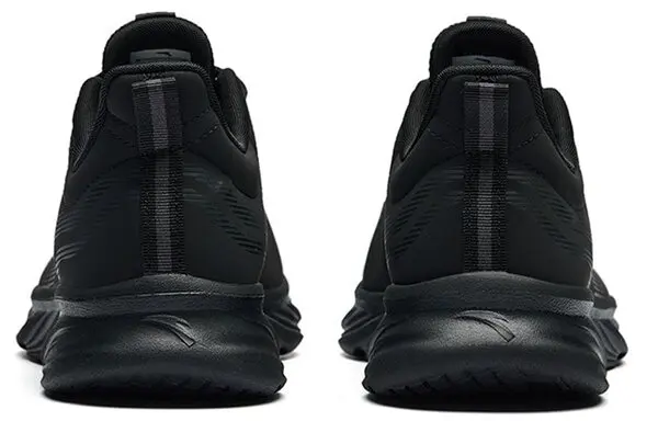 ANTA Running Series Lace-up Sneakers - Black