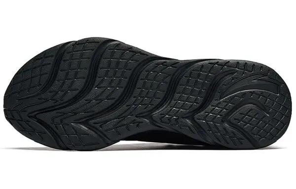 ANTA Running Series Lace-up Sneakers - Black