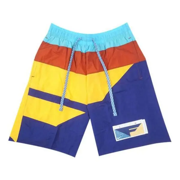 Nike Flight Shorts - Blueyellow