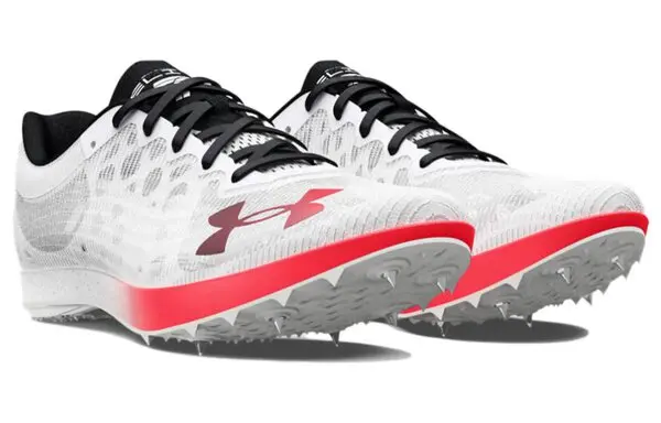 Under Armour Shakedown Elite Breeze Soccer Cleats - White/black/red