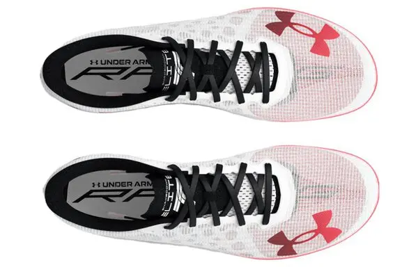 Under Armour Shakedown Elite Breeze Soccer Cleats - White/black/red