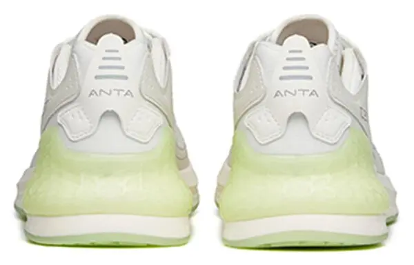 ANTA C37+ Low Top Sneakers - White/green