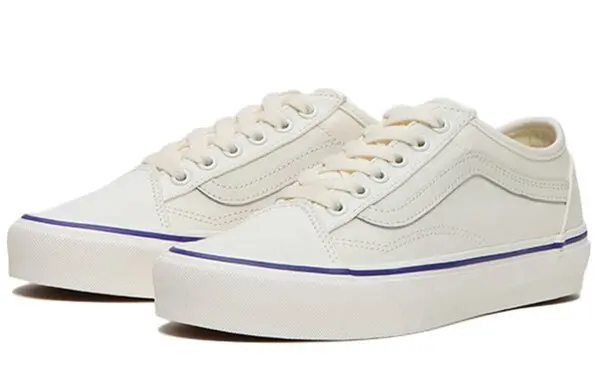 VANS Old Skool Tapered Sneakers - White/blue