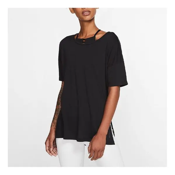 Nike Dry Layer Short Sleeve Top - Black