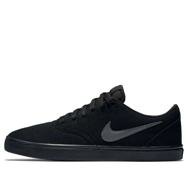 Nike Check Solarsoft Canvas Sb Sneakers - Black/anthracite