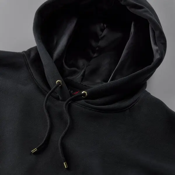 JORDAN Air Flight Fleece Pullover Hoodie - Black