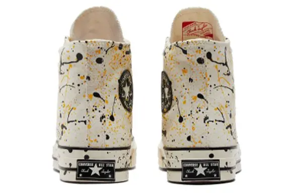 CONVERSE Chuck 70 High Top Sneakers - Black/white/yellow