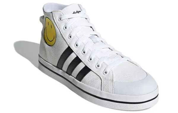 Adidas Neo Bravada Mid Smiley Face Sneakers