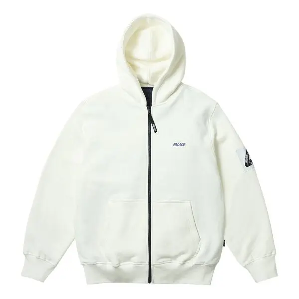 PALACE Reversible Vest Hoodie - Soft White