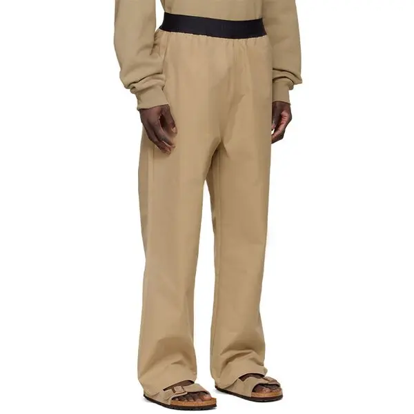 Fear Of God Tan Cotton Lounge Pants