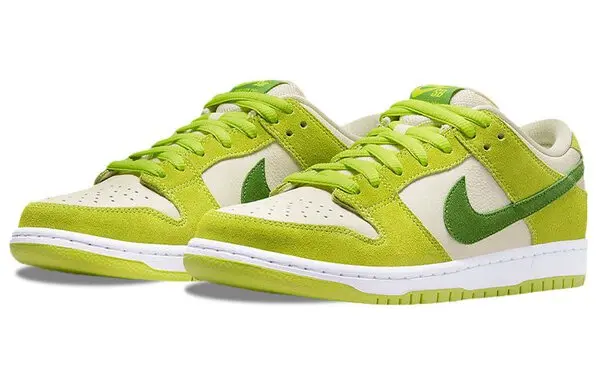 Nike Dunk Low Pro "green Apple - Atomic Green/chlorophyll