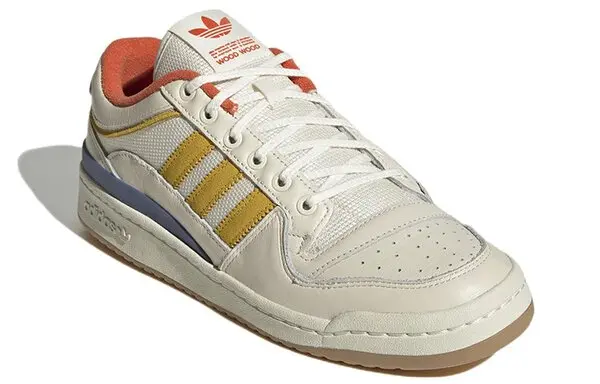 Adidas Wood Wood X Forum Low "off White Yellow" Sneakers