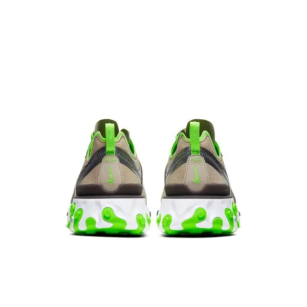 Nike React Element 55 Cq4600-201 Sneakers - Brown/green
