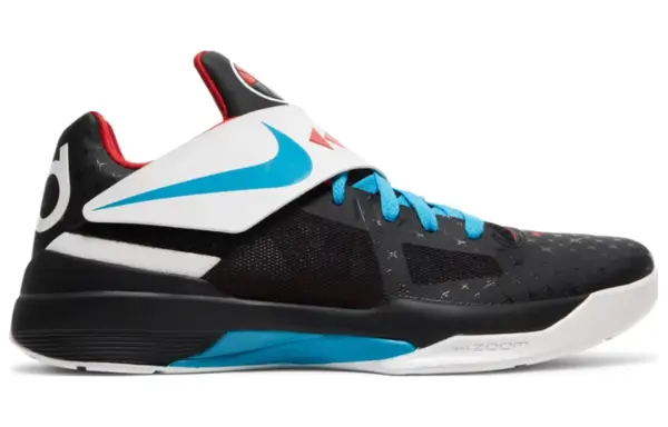 Nike N7 1 Zoom Kd4 Basketball Sneakers - Black
