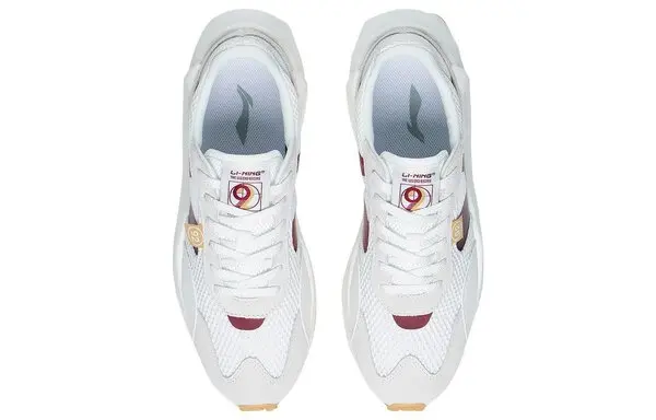 LI-NING Eternal 92 Low Sneakers - White/red/tan