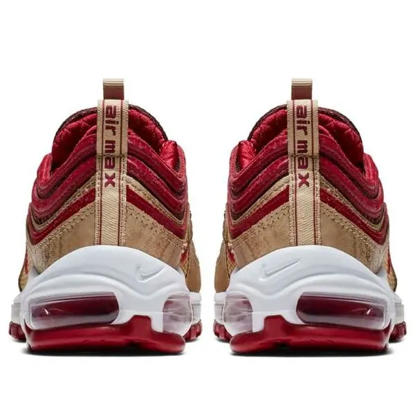 Nike Max 97 Qs Sneakers - Gold/red