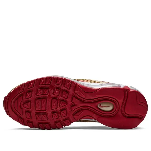 Nike Max 97 Qs Sneakers - Gold/red