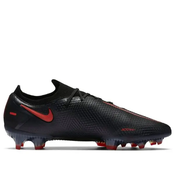 Nike Phantom Gt Elite Fg Athletic Cleats - Black/red