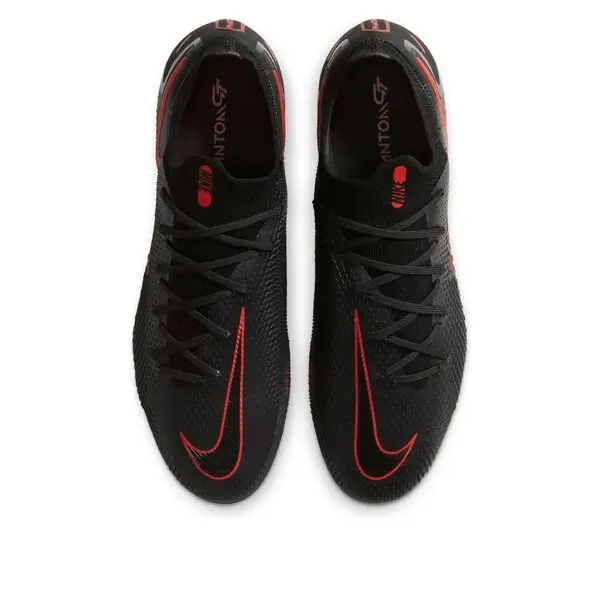 Nike Phantom Gt Elite Fg Athletic Cleats - Black/red