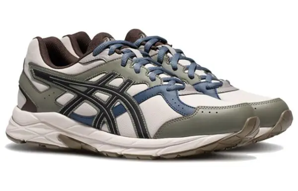Asics Gel-contend Cn Athletic Shoes - White/black/olive Green