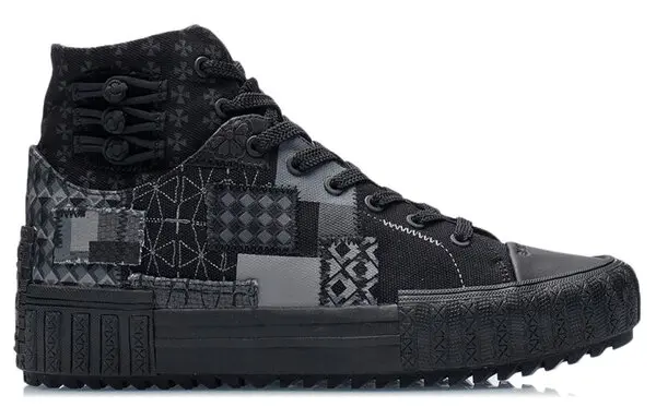 LI-NING Cf Wuxing Canvas Hi Shoes