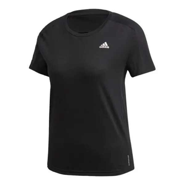 Adidas Training Sports Running Short Sleeve T-shirt - Black