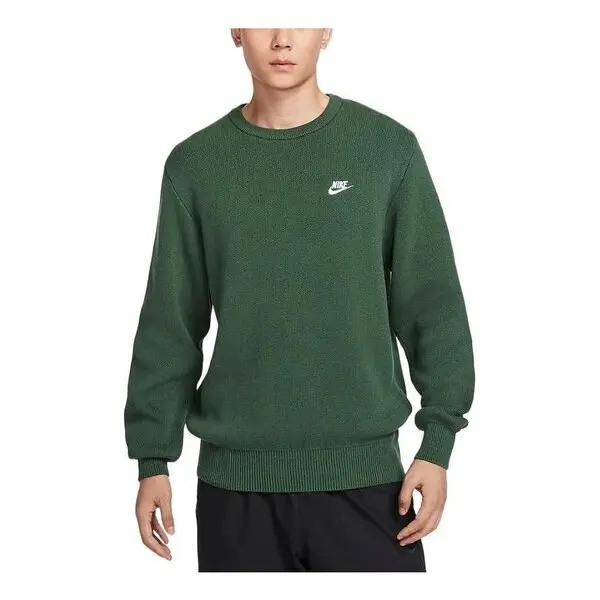 Nike Club Sweatshirt 'green - Green/white