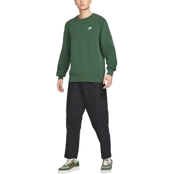 Nike Club Sweatshirt 'green - Green/white