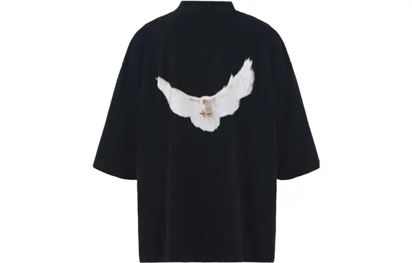 Yeezy X Balenciaga Dove 3/4 Sleeve Tee 'washed