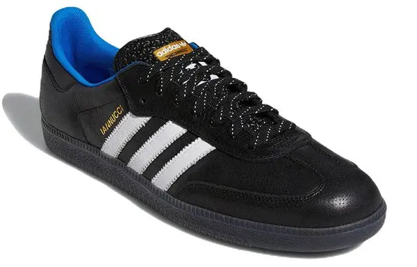 Adidas Samba Adv Ryr "black Blue Bird" Sneakers - Blackwhite/blue