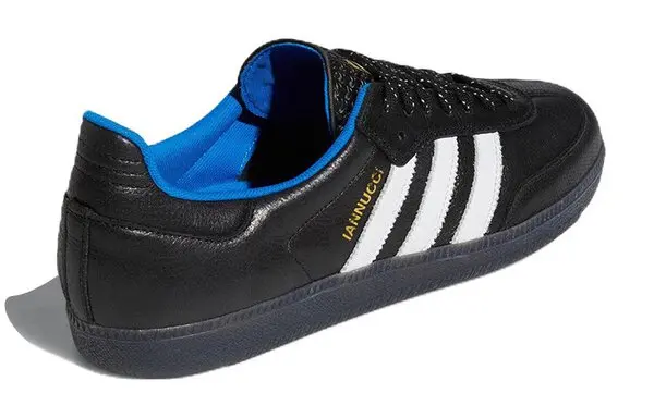 Adidas Samba Adv Ryr "black Blue Bird" Sneakers - Blackwhite/blue