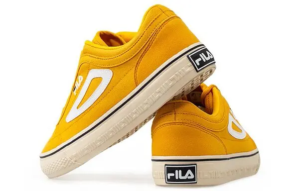 FILA FUSION Classic Boarder Sneakers - Yellow