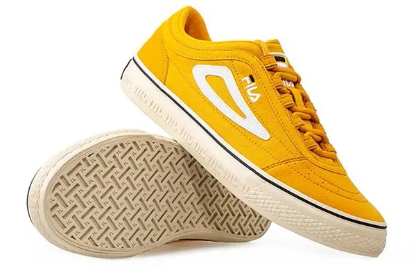 FILA FUSION Classic Boarder Sneakers - Yellow