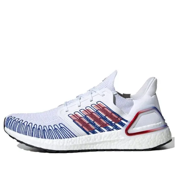 Adidas Ultraboost 20 "scarlet Royal Blue" Sneakers - White