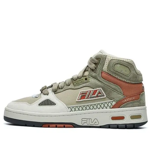 FILA FUSION Teratach High Top Sneakers - Green/grey/brown