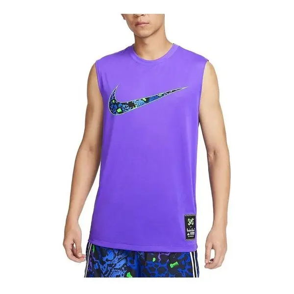 Nike Dri-fit Basketball Tank - Purple