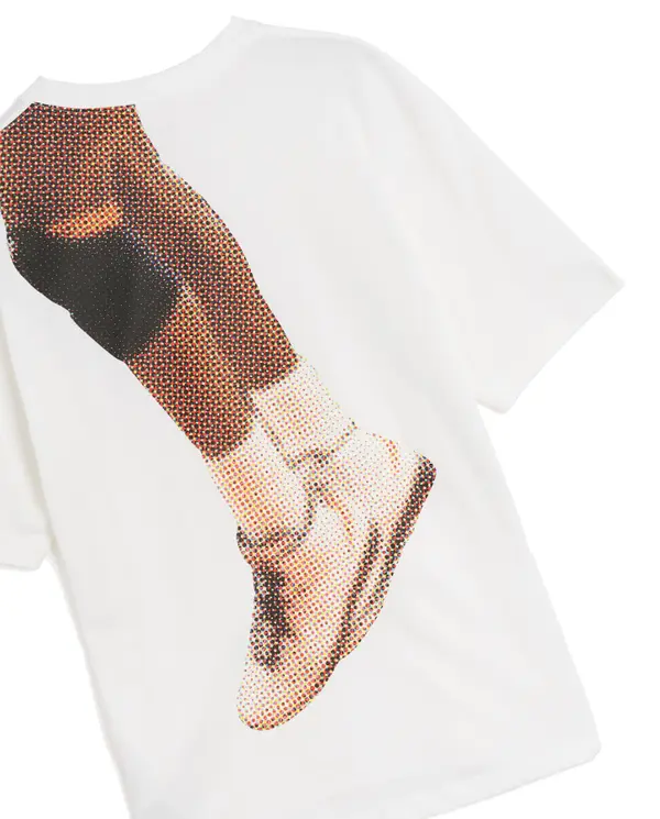 JORDAN Flight Heritage 85 T-shirt 'white - White/black